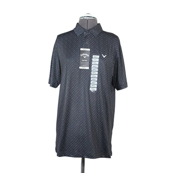 Callaway | Shirts | Callaway Mens Golf Club Print Opti Dri Short Sleeve ...